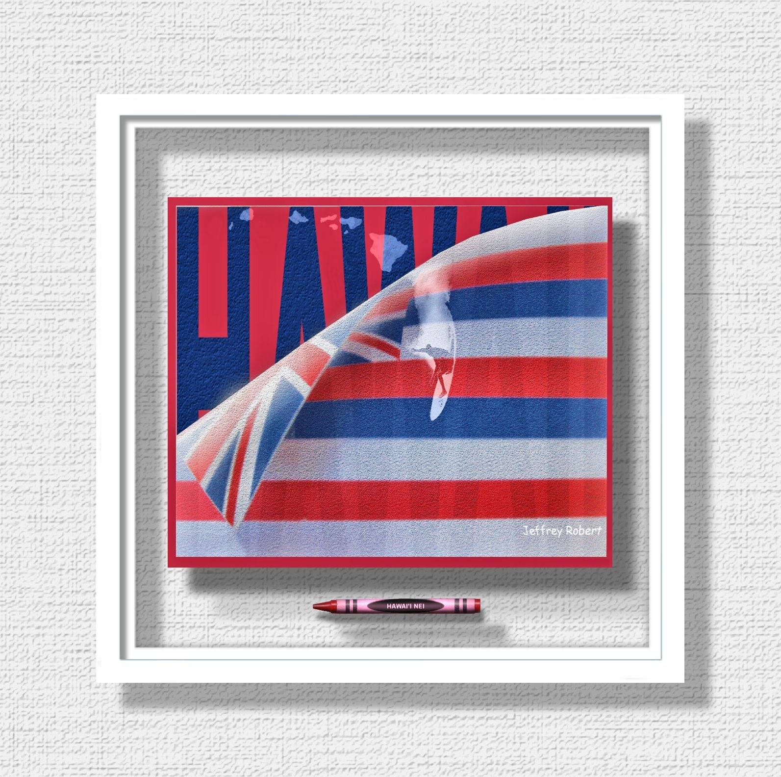 NEW! HAWAI'I NEI Crayon Collectible