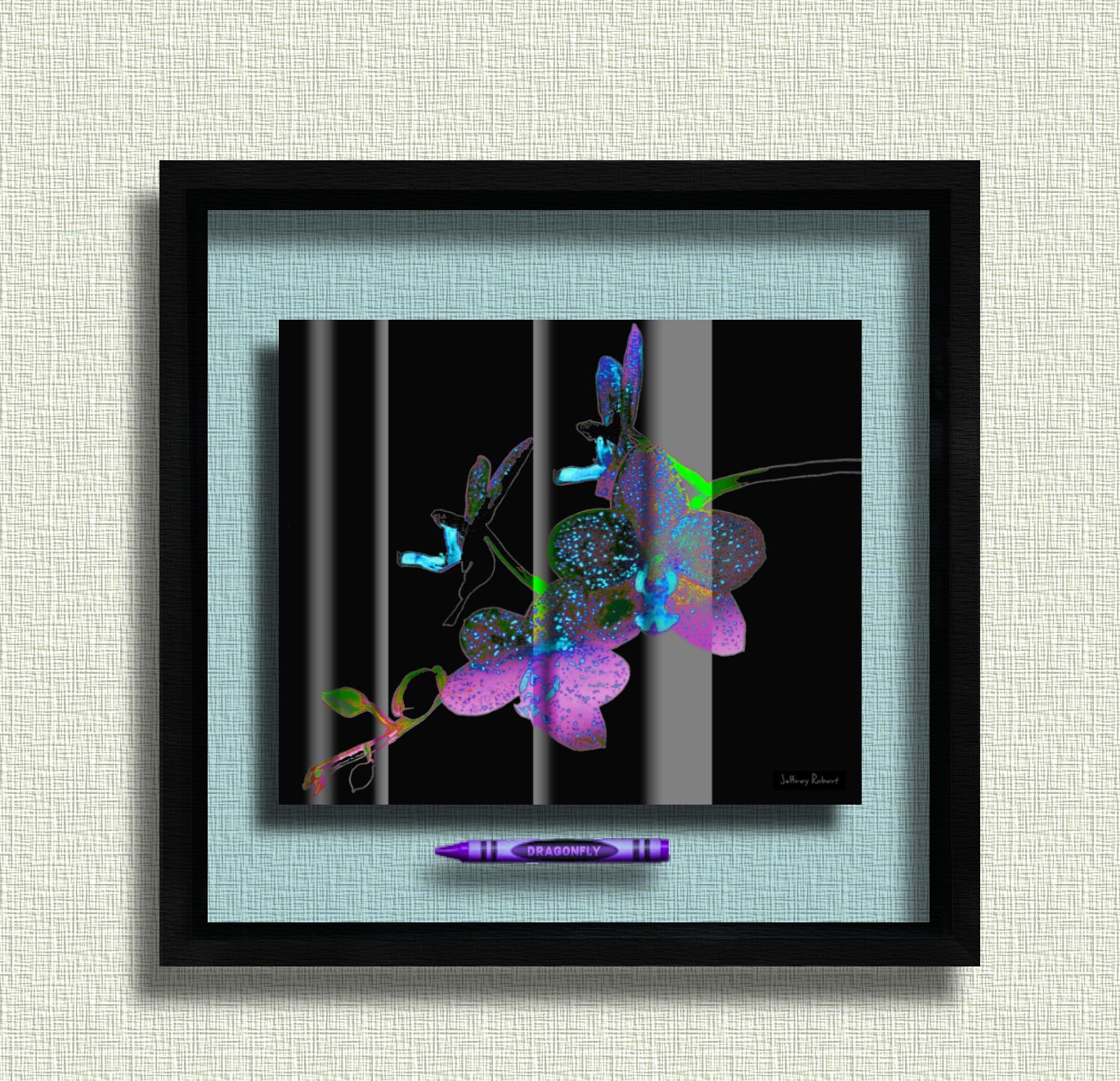 DRAGONFLY Crayon Collectible