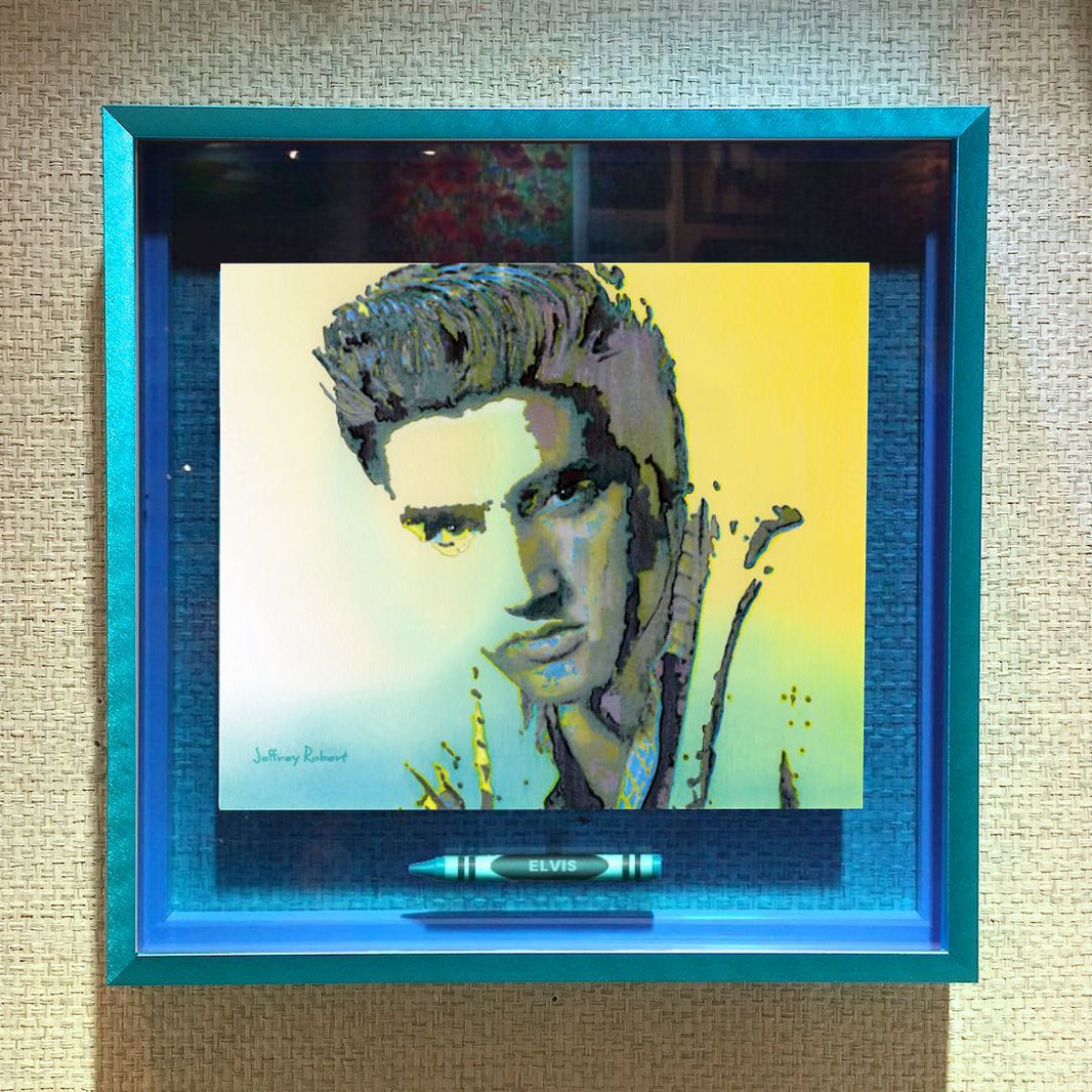 Crayon Collectibles, crayon art, jeffrey robert crayon artist, art with ...